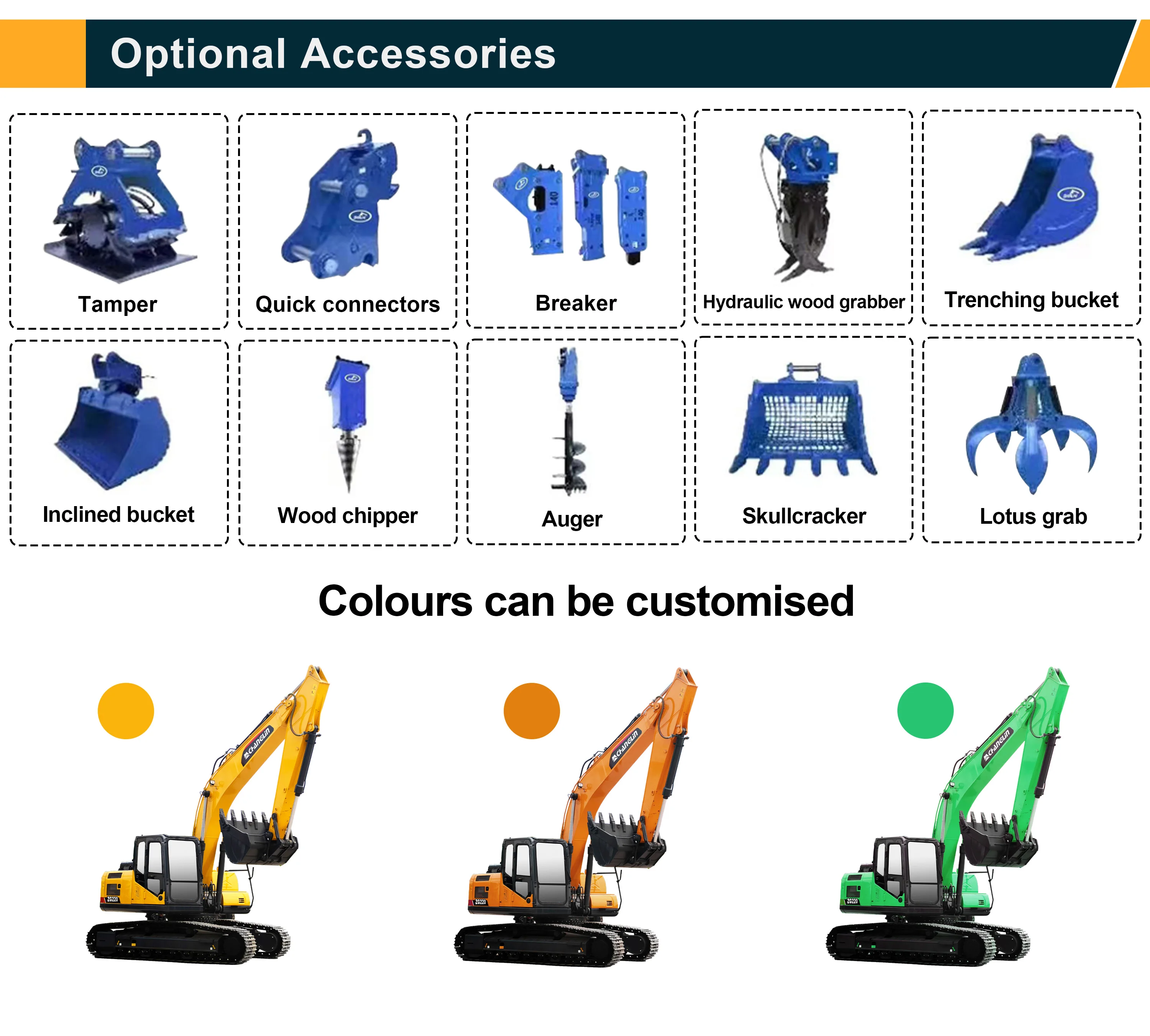 SINOMACH-CHANGLIN 22 Ton Heavy Equipment - Efficient Excavator