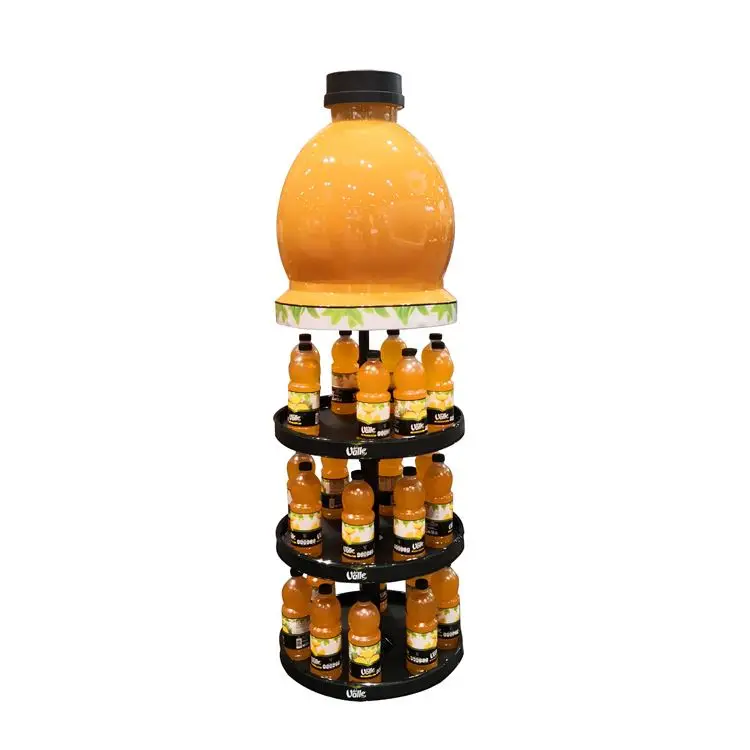 Milk tea shop clear acrylic display stand Beverage store cup holders ...