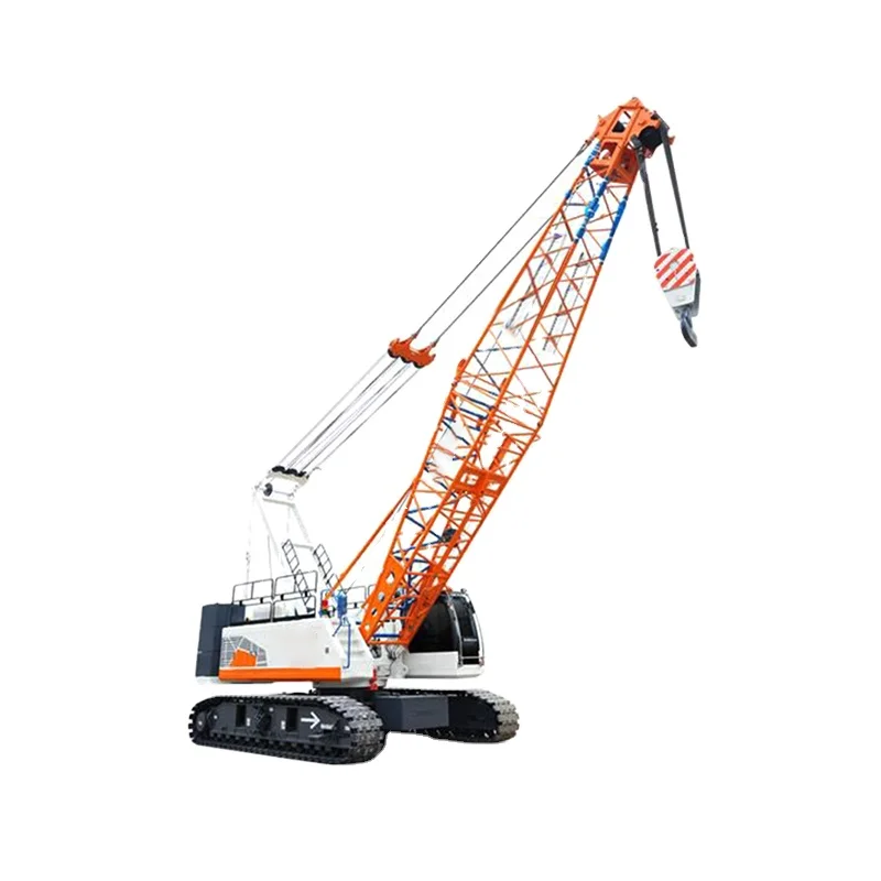 135 Ton Lifting Capacity Pure Electric Lattice Boom Crawler Crane ...