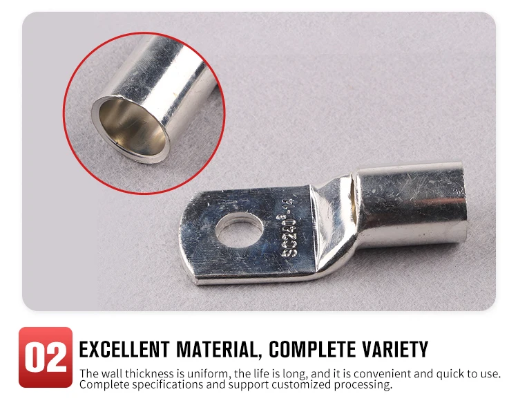 Sc Lug Cable Shoe Cable Copper Lug Terminal - Buy Cable Shoe,Electrical ...