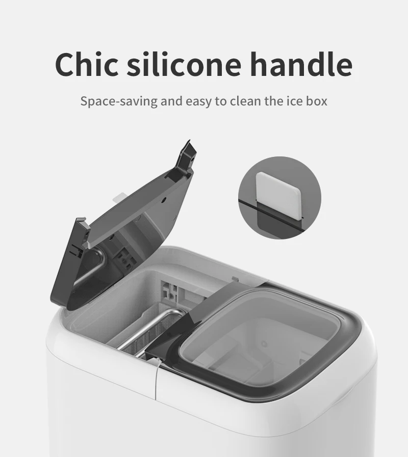 Home Countertop Ice Maker - 25kg Water Dispenser with Ice Machine Mini Home