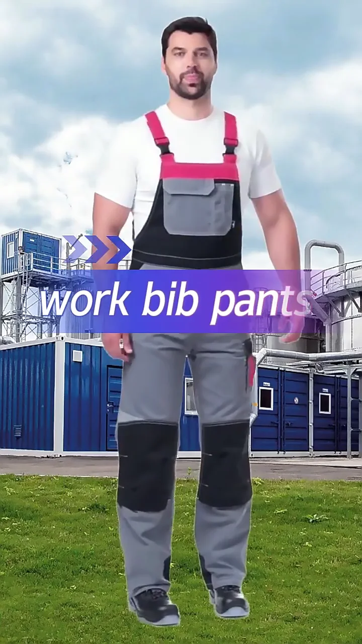 Summer Custom Cargo Work Bib Overalls For Workers - Buy Custom Overalls ...