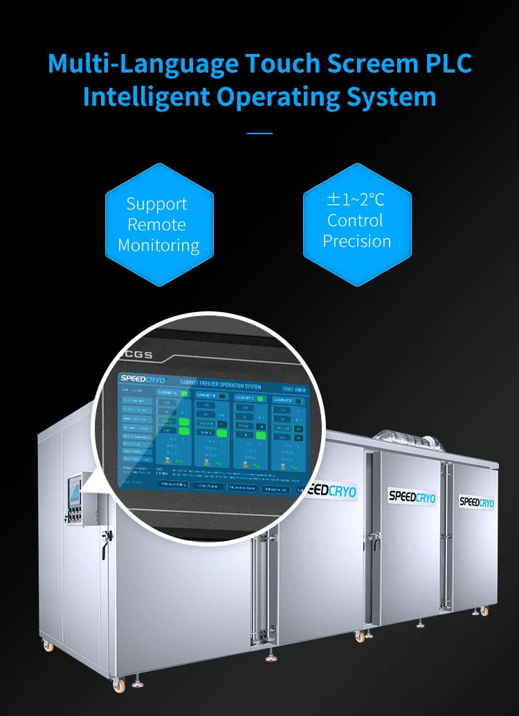 Liquid Nitrogen Freezer - Efficient IQF Flash Freeze Machine