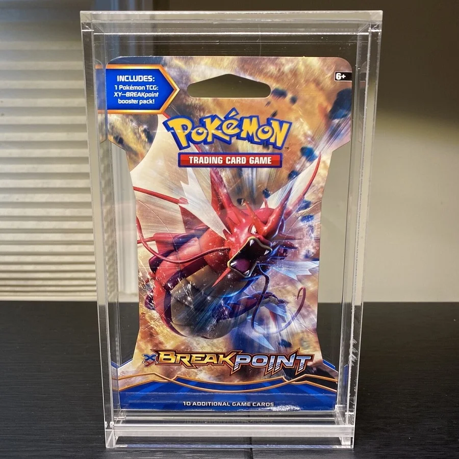 Custom Pokemon Booster BLISTER Pack CASE - Protection & Display