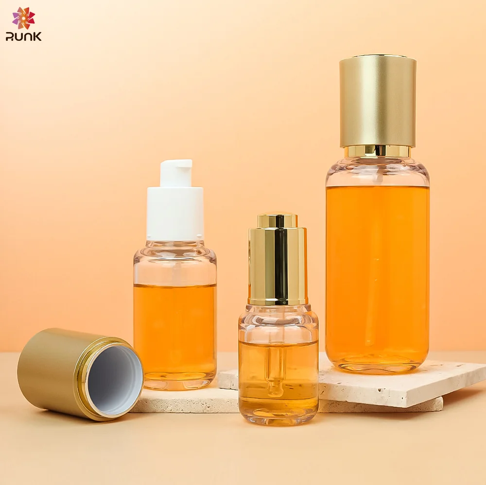 In stock transparent thick lotion pump bottle fine mist spray perfume bottle 20ml 50ml 110ml ...