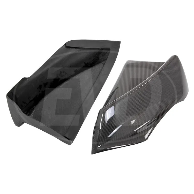 Rs Style Carbon Fiber Rear Bumper Extention Corners For 2008-2015 ...