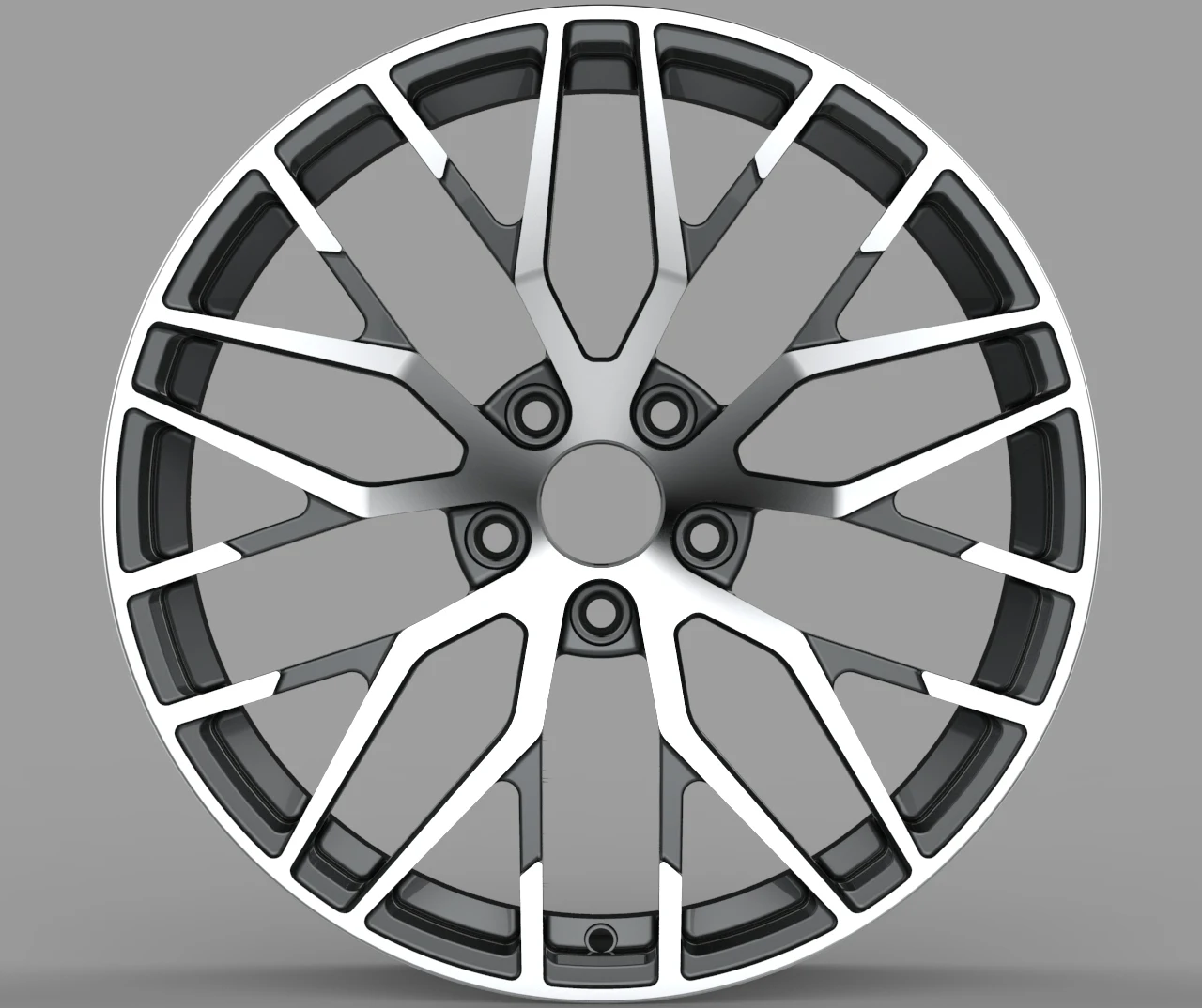 T6061 Luxury Car Rims 19 Inch 5x112 Forged Wheels - Buy 19 Inch Car ...