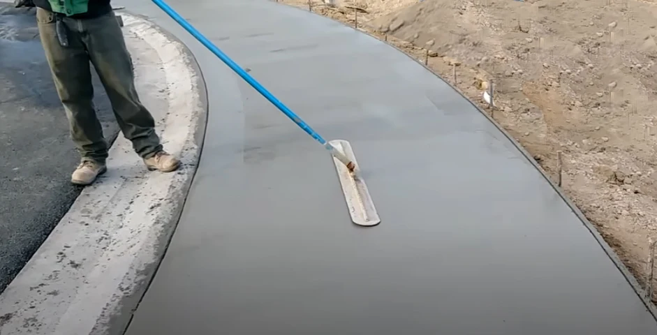 Bull Float Cement Road Smoothing Finishing Long Rod Hand Concrete ...
