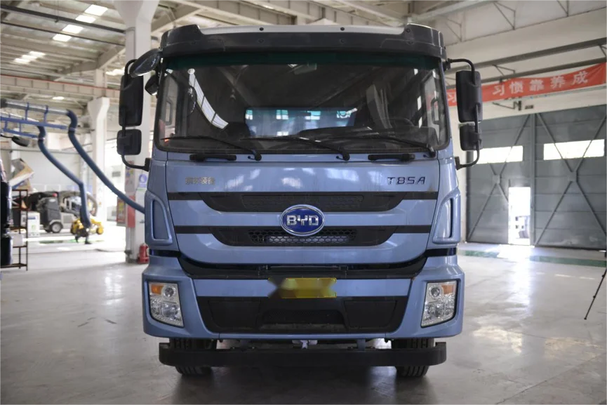 Electric Byd Van Truck 7.62t Cargo Truck Comfort And Operation For ...