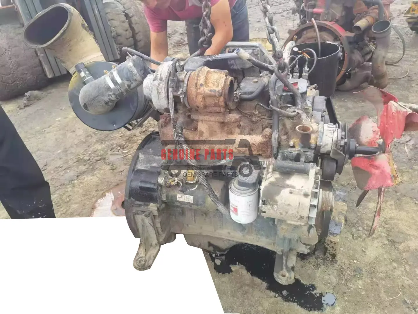 High Quality Complete Original Used Engine Assy For Cummins 4bt Used ...