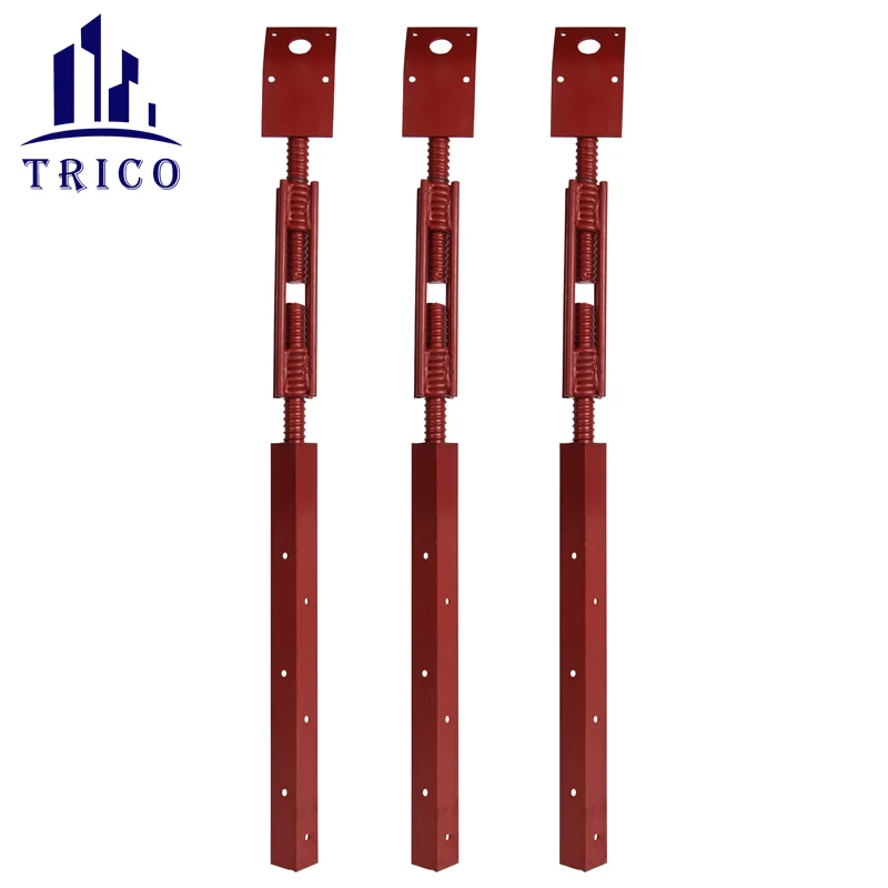 Heavy Duty Concrete Formwork Turnbuckle Form Aligner With Bent Plate ...
