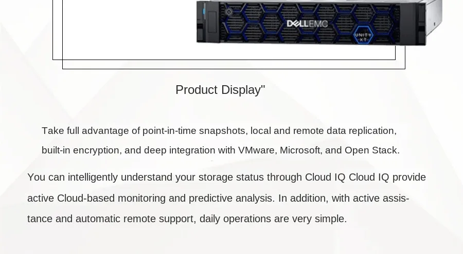 2024 Original Del Unity Xt 880f All-flash Array With Competitive Price ...