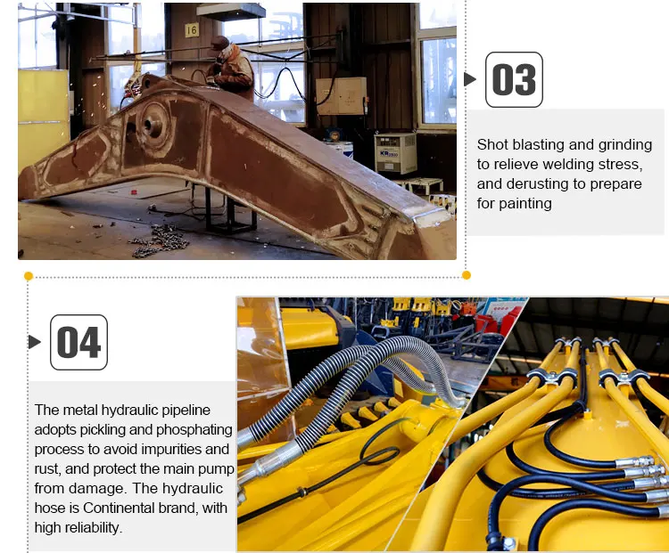 MONDE Long Reach Arm Excavator Demolition Arm Reach Boom