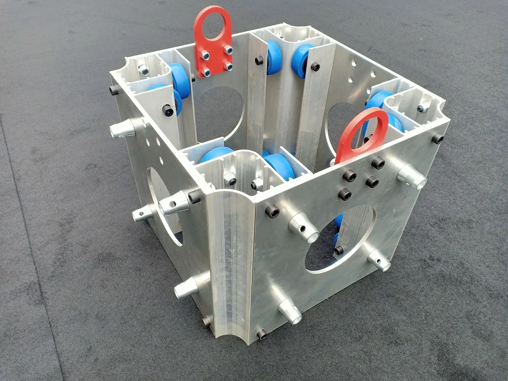 12 Inch Square Box Truss Ground Support Sleeve Block