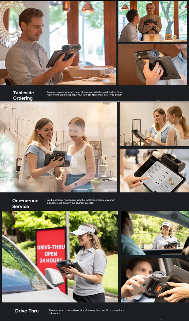 Sunmi V3 MIX Desktop Touchscreen Pos Systems Gas Station Pos System| Alibaba.com