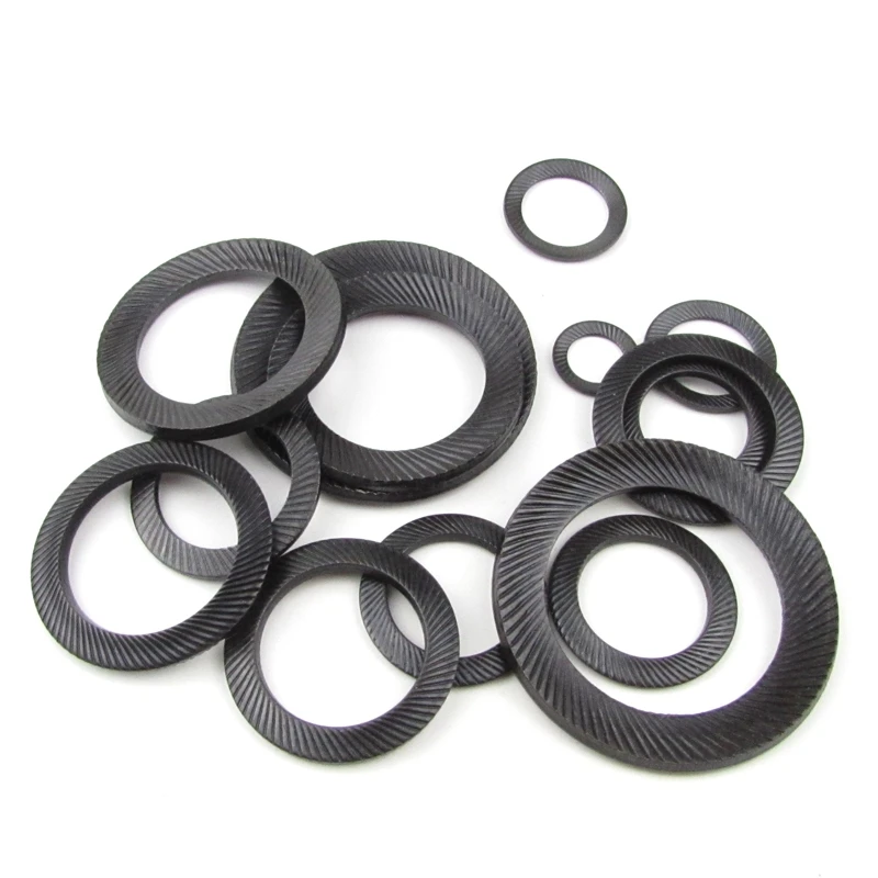 Din 25201 M3 M6 M8 M10 Stainless Steel Dual Stacked Fold Self Wedge Lock Washer - Buy Self ...