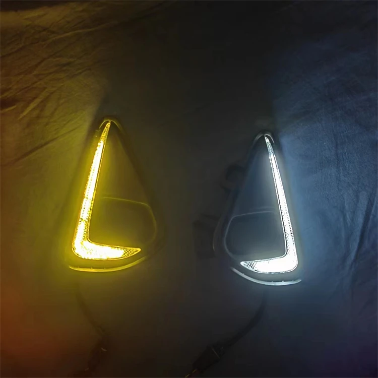 Led Fog Light Drl Turn Signal Yellow For Toyota Corolla Axio Fielder ...