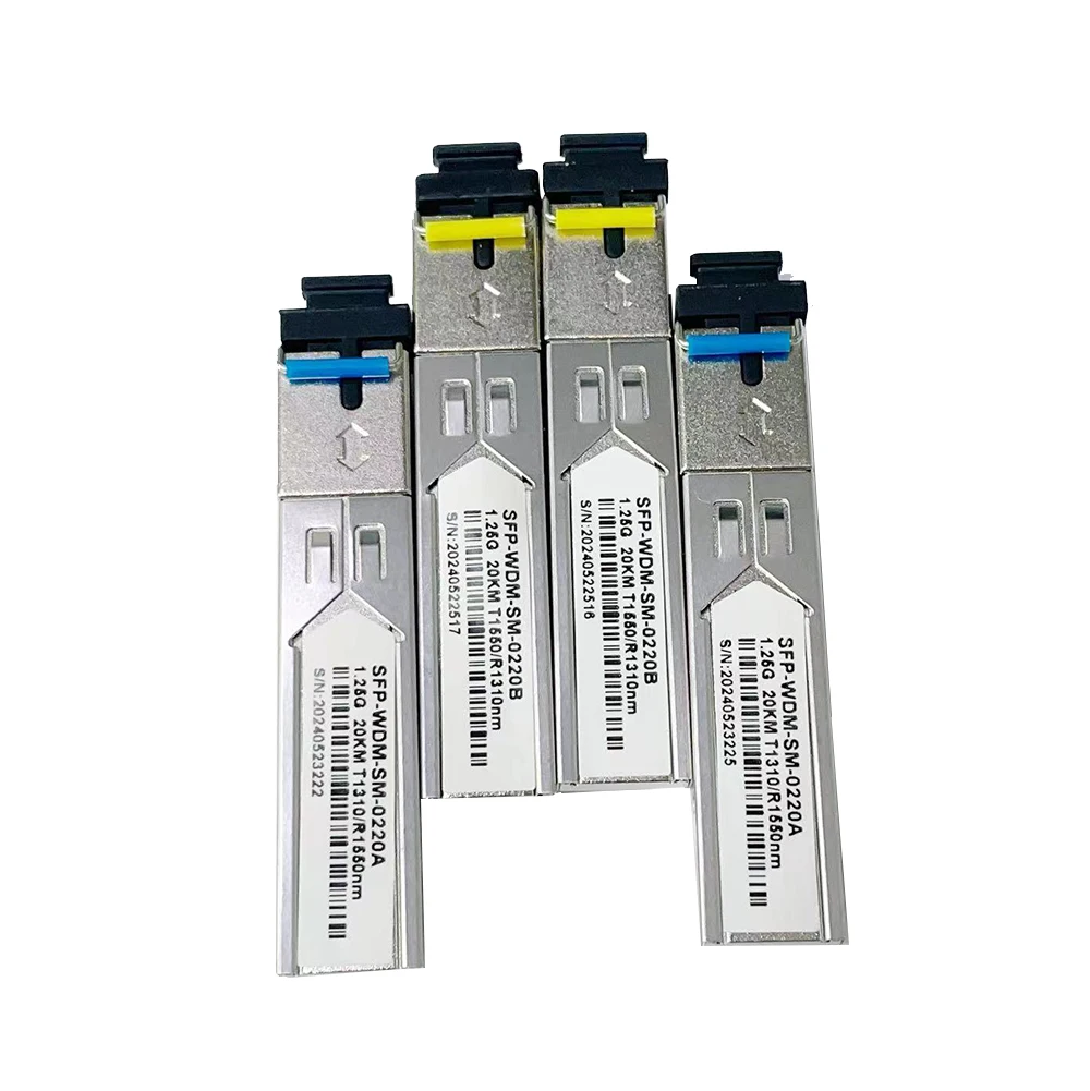 SFP 1.25G 20km 1310/1550nm SC Connector Optical Transceiver Module OEM ...