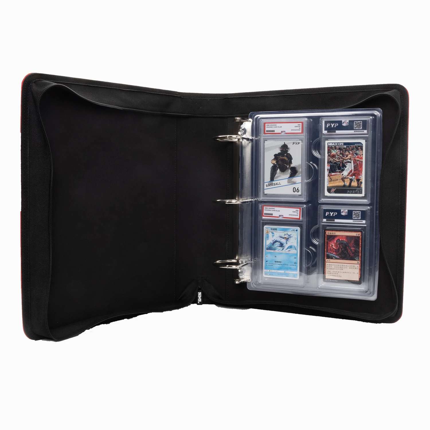 Graded Card Binder Slab Binder for Graded Cards Grading Slab Storage ...