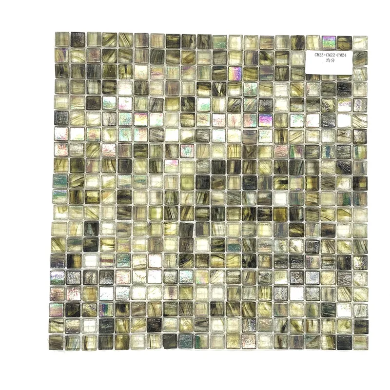 8mm Glass Mosaic Tiles for Hotel Projects - JBN Ceramics