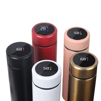 Vacuum Insulated Mug Stainless Steel Promotional Smart Drinkware Water ...
