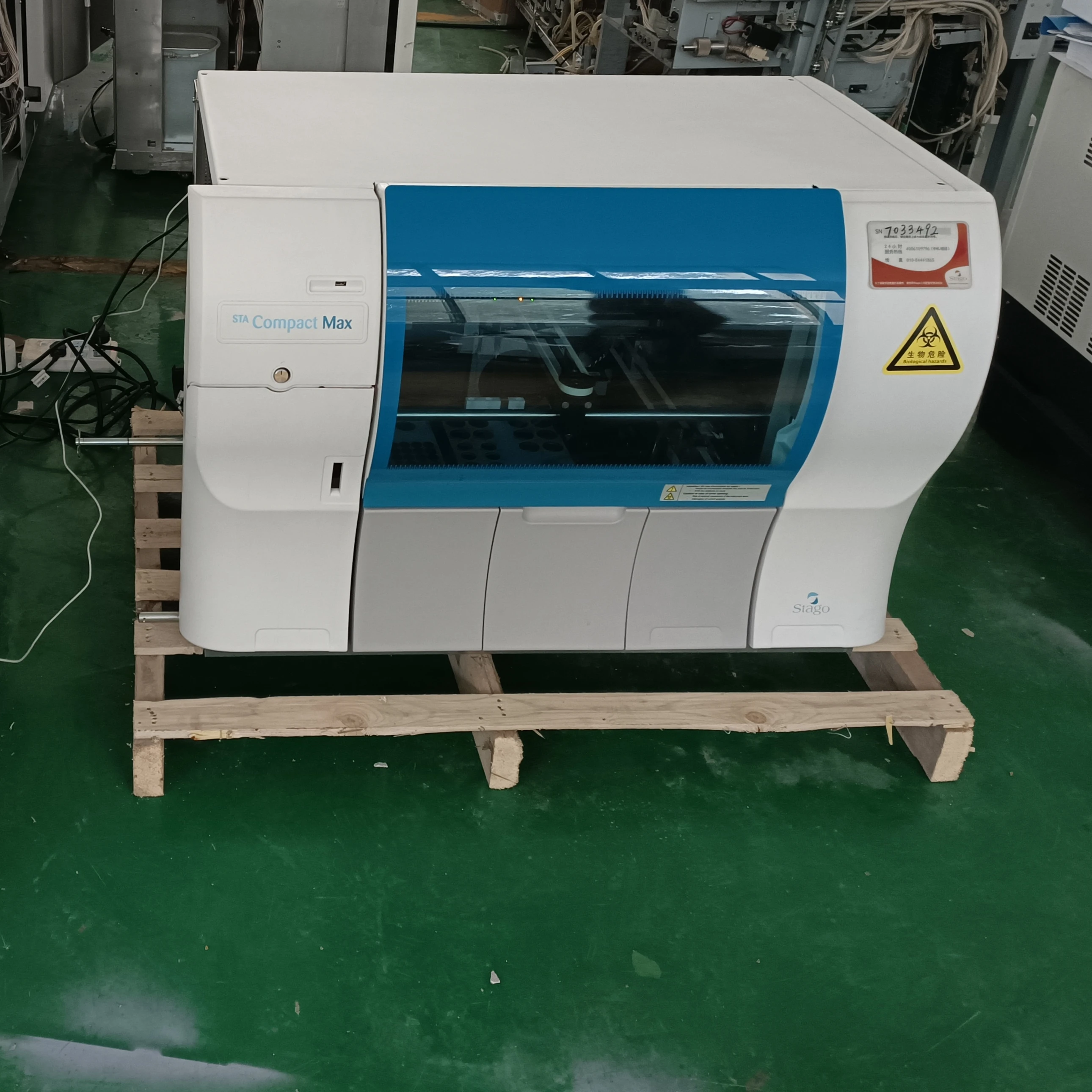 Stago Fully Automatic Coagulation Analyzer Compact Max Refurbishment ...