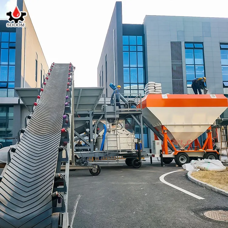 SDDOM Aggregate Mineral Stone Sand Gravel Transportation Machine