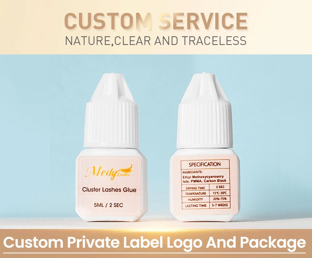 Medylashes 2 Second Eyelash Adhesive - Fast Drying & Waterproof