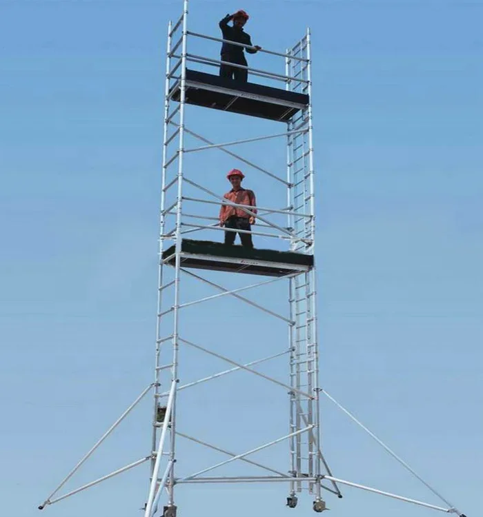 Aluminum Scaffolding Tower 6 Meter Aluminium Scaffold Tower 10M ...