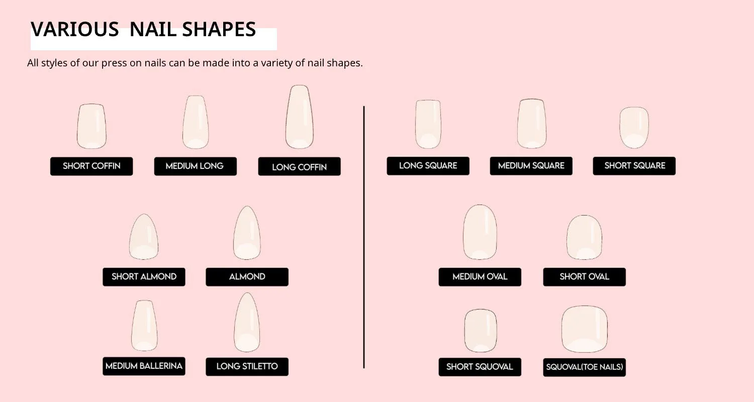 Wholesale Artificial Fingernails Ballerina Fake Nail French Fakenail ...