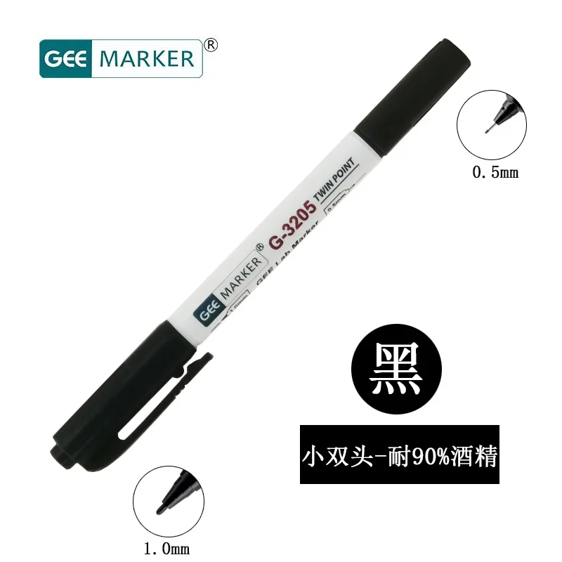 GEE Laboratory G-3205 Alcohol Resistant Marker Pen - Oil Based ...