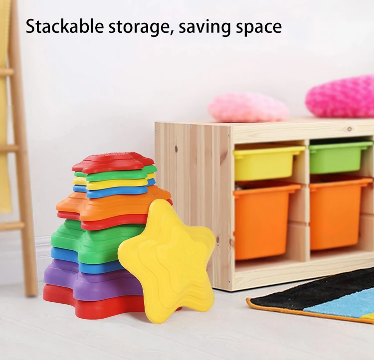 Starfish Shape Sensory Balance Toys Crossing Balance Stone Stepping ...