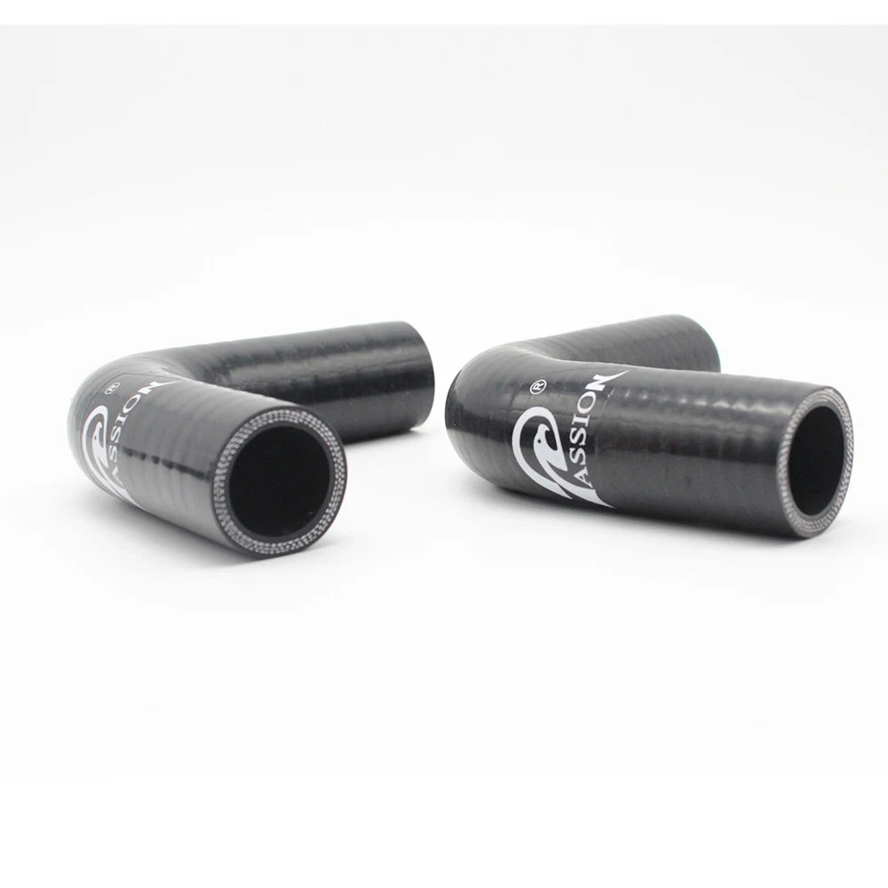 Colored 45 Degree Soft Flexible Silicone Rubber Air Intake Inlet Hose ...