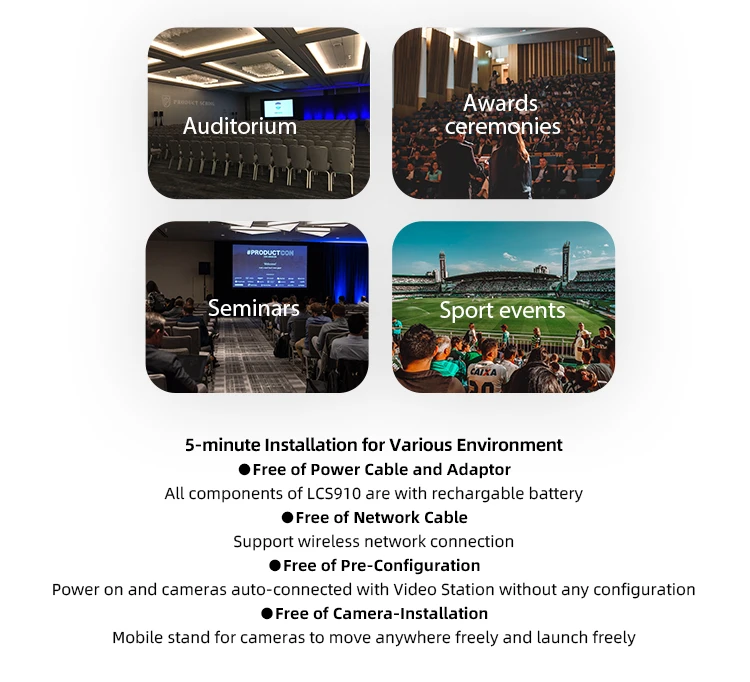 Live Streaming PTZ 4K Camera Classroom Recording Solution Lecture ...