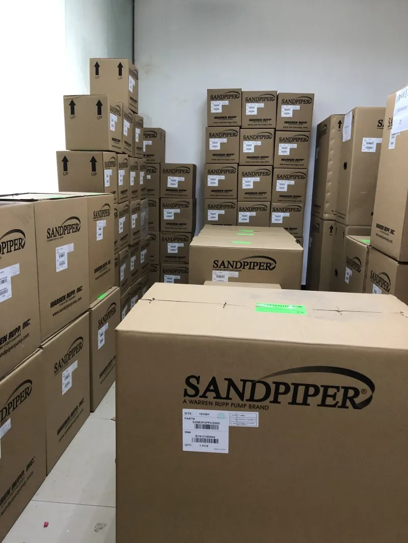 Sandpiper 2" Heavy-duty Flap Valve Pump Double Diaphragm Air-operated ...