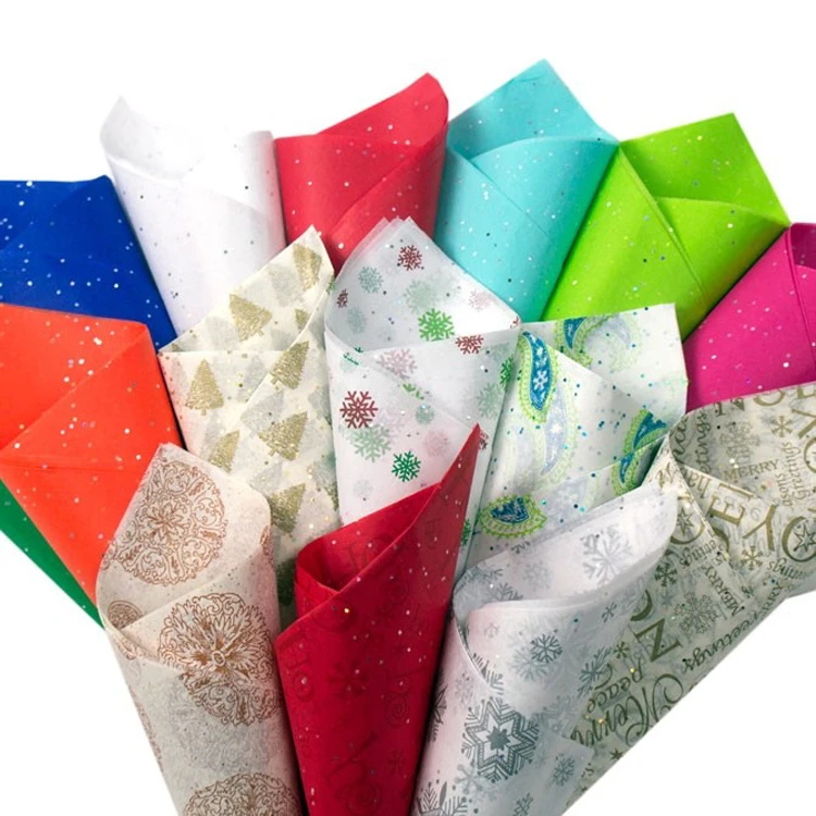 Customised Printing Gold Thin Wrapping Tissue Paper Jewelry Tissue ...