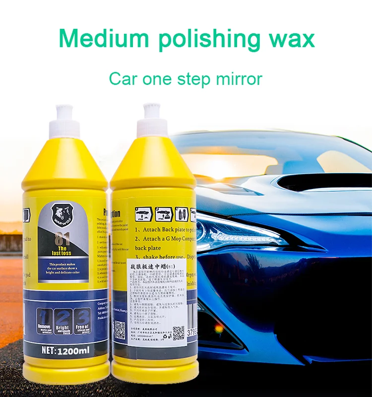 Oem Automotive Detailing Manufacture Water Based Polishing Compound ...