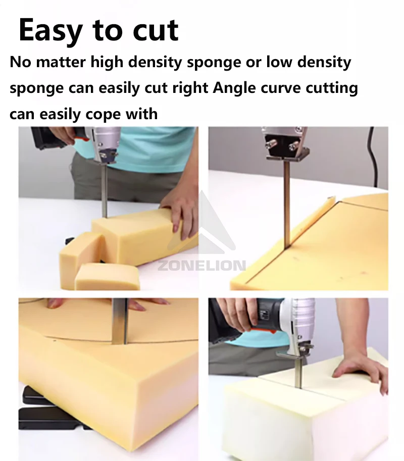 Precise Sponge Cutting Machine - Efficient & Reliable