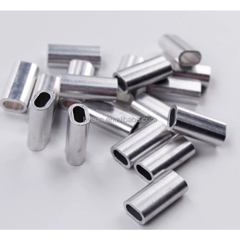 Wire Single Hole Aluminum Crimp Sleeve Cable Crimp Sleeve - Buy High ...