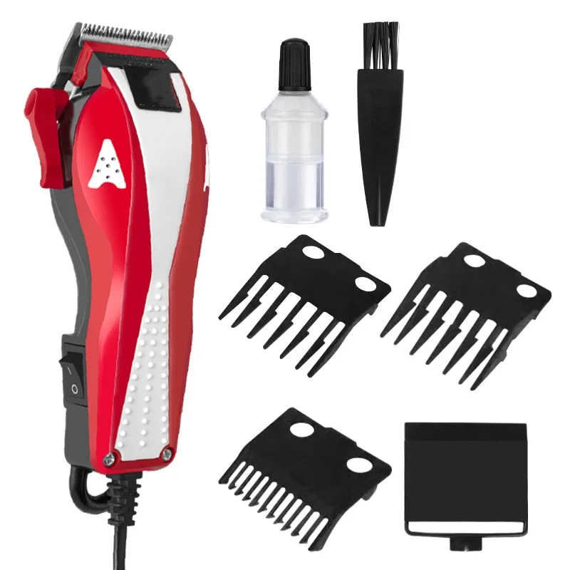 Professional hair clipper with wire High power electric hair salon hair ...