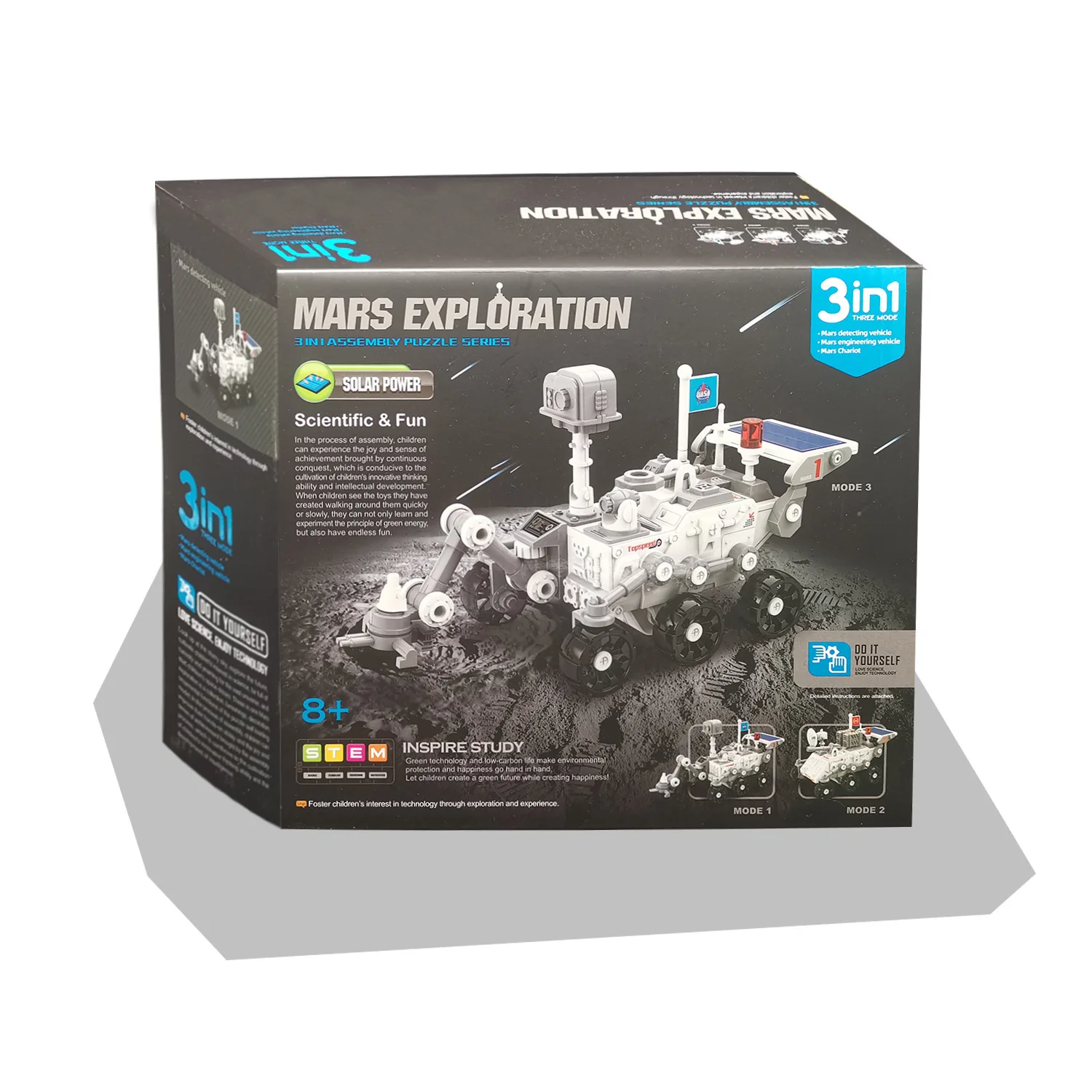 3 In1 Space Rover Explorer Building Toy Set DIY Space Toy Building Kit ...