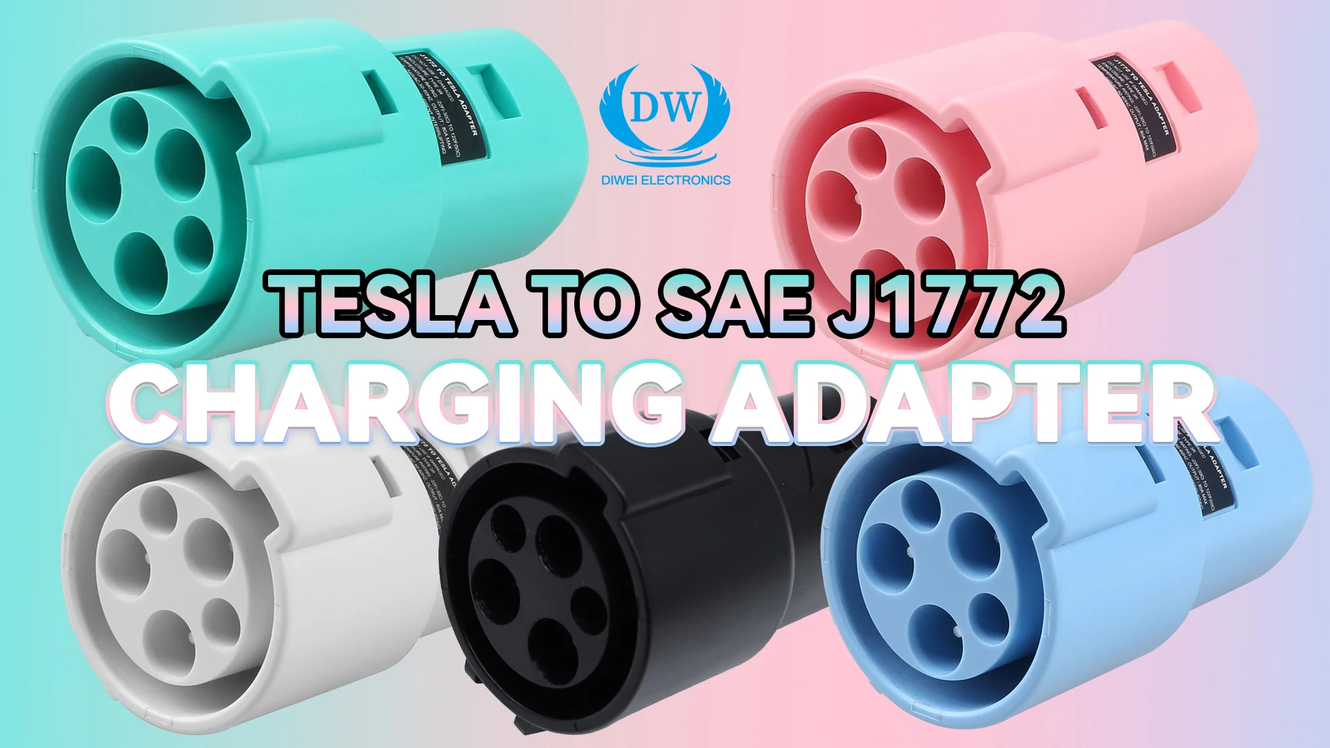 Ev Charging Connector Plug 32a Type 2 To Sae J1772 Adapter Electric ...