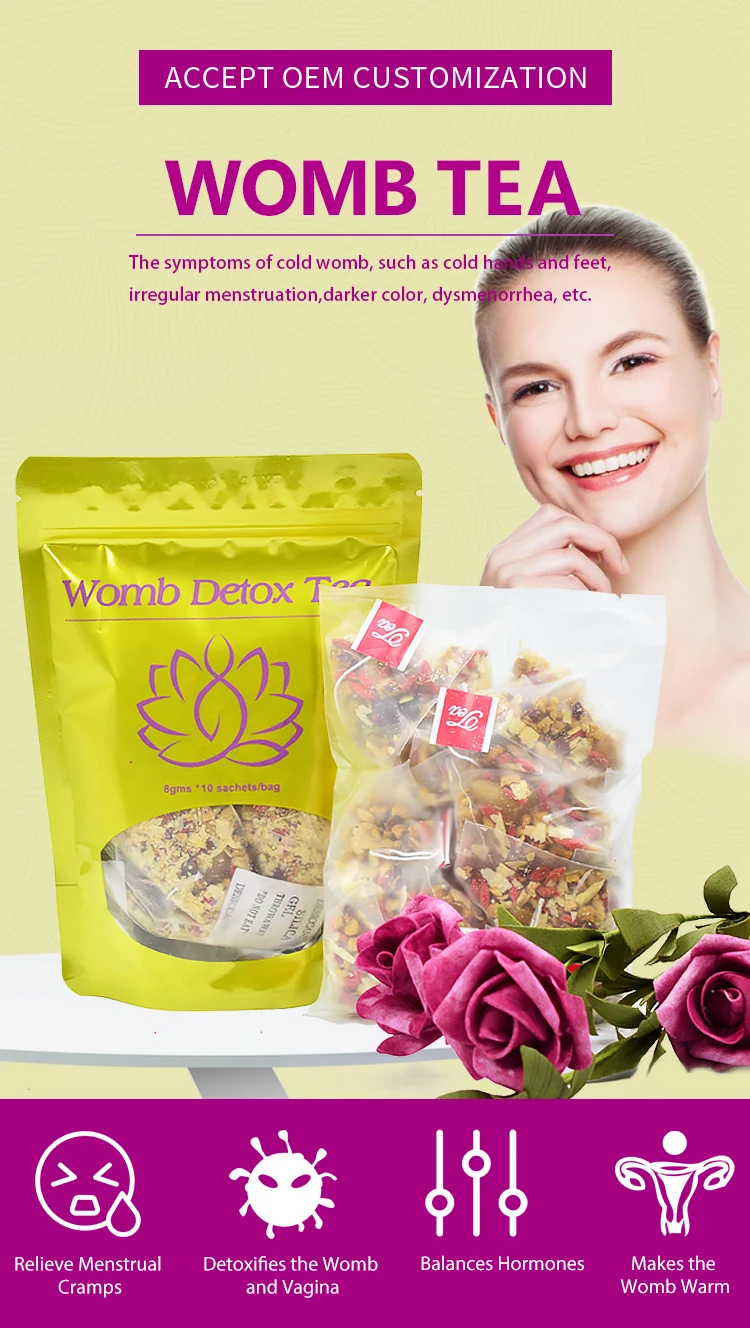 Womb Tea For Relief Women Period Pain,Relief Menstrual Cramp - Buy Womb ...