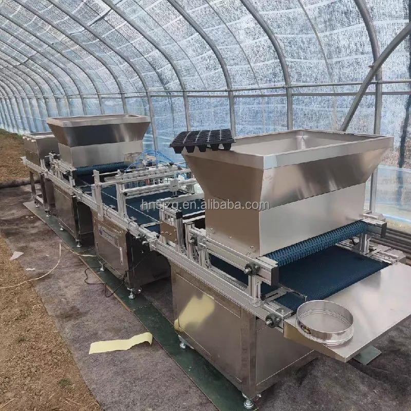 Automatic Seeds Sowing Machine for Seedling Plug Tray Seeder