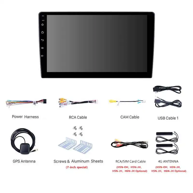 Car Dvd Player Wifi Ahd Bt Gps Navigation Carplay Ts10 Android Player 7 ...