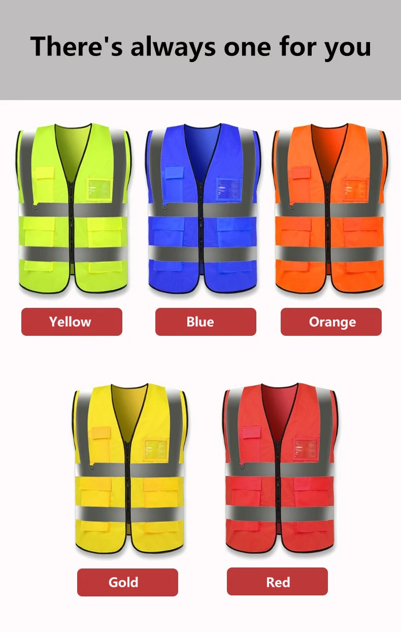 High Visibility Reflective Winter Safety Vest Breathable Cheap Men's ...