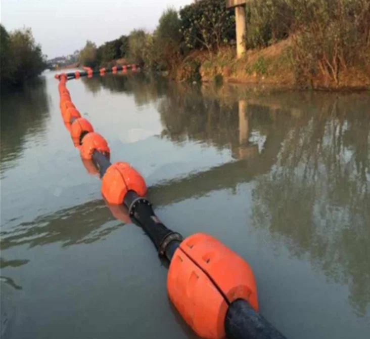 Marine Use HDPE Dredge Floating Pipe Pontoon Buoy Made of PE Material ...