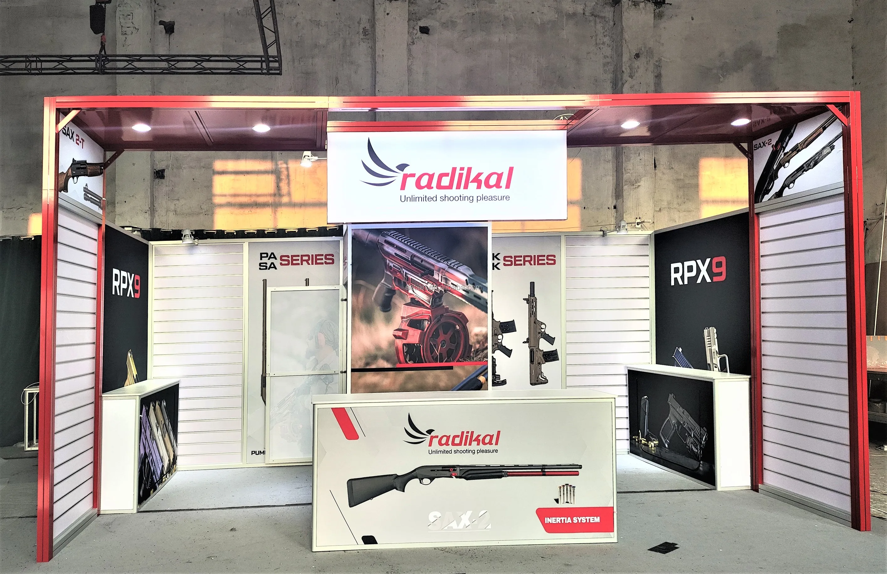 10x20 Exhibit Booth Design - Conference & Trade Show Display