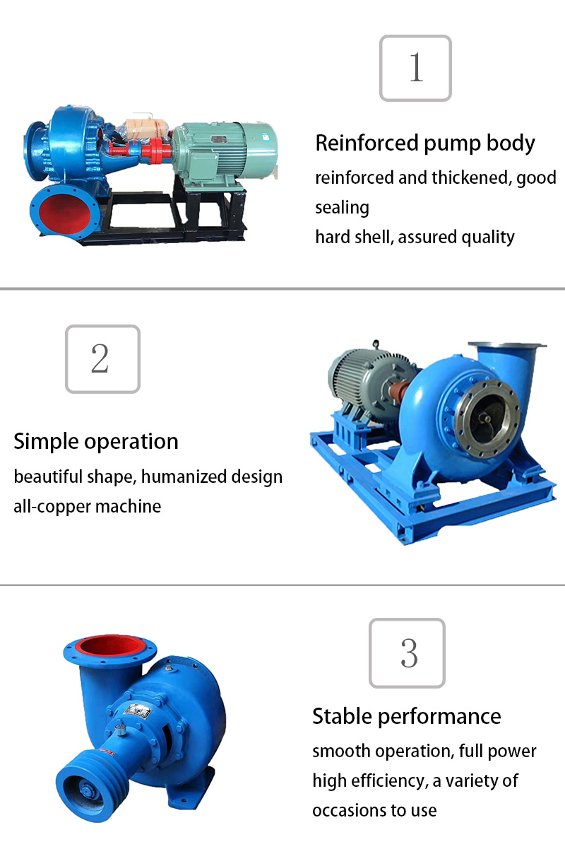 150hw-12 Horizontal Mixed Flow Pump Diesel Pump For Flood Control And ...