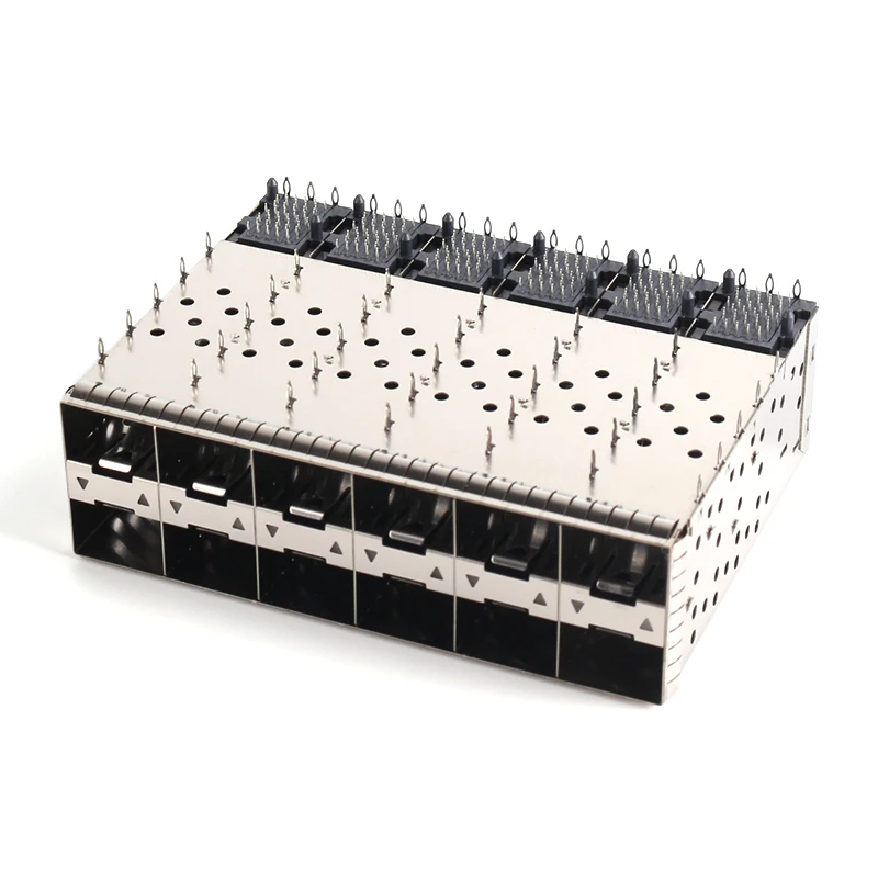 100 / 1000 Base-t Ethernet Rj45 Sfp Interfaces 5g 10g Led 2*6 Port ...